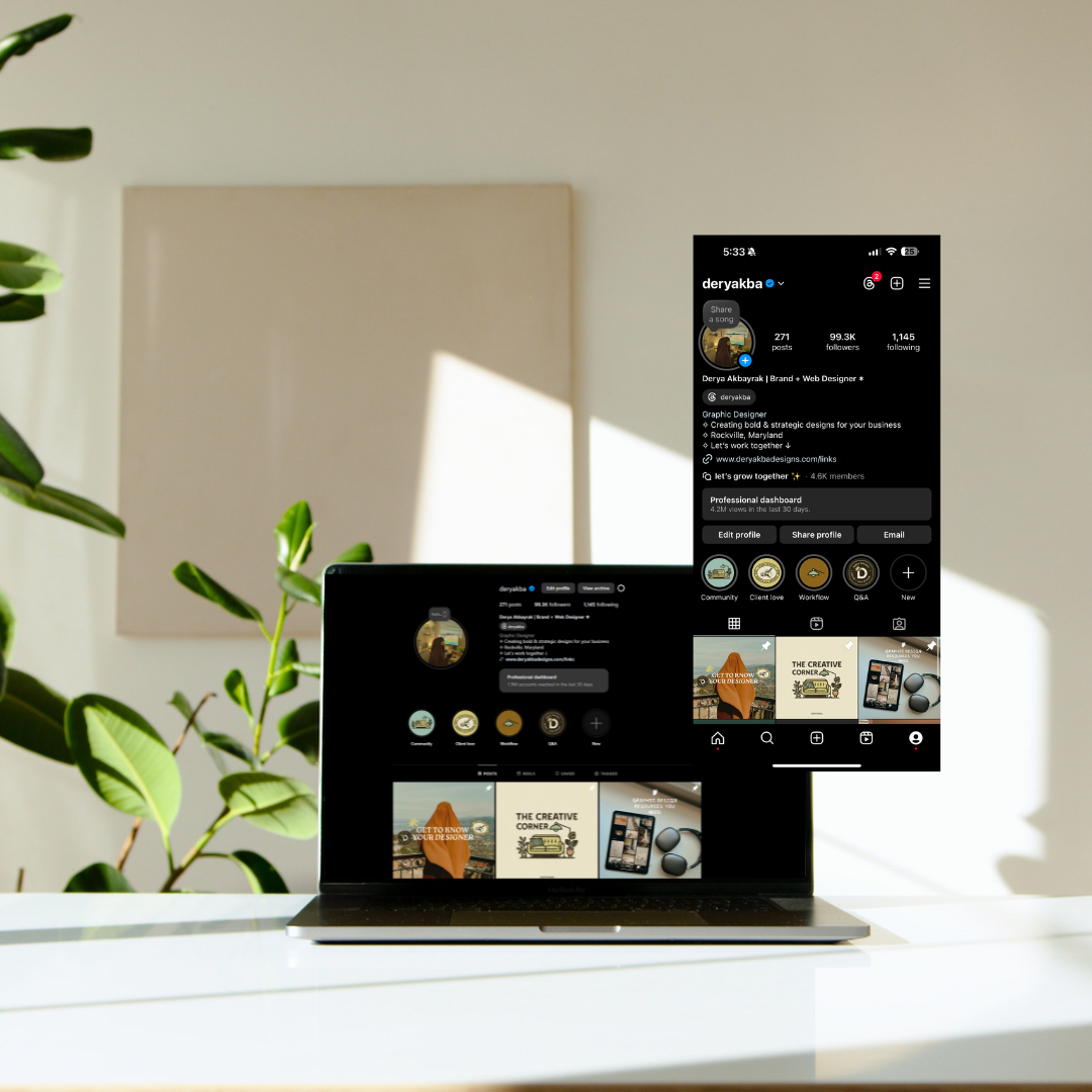 Basic Instagram Audit | DERYA DESIGNS
